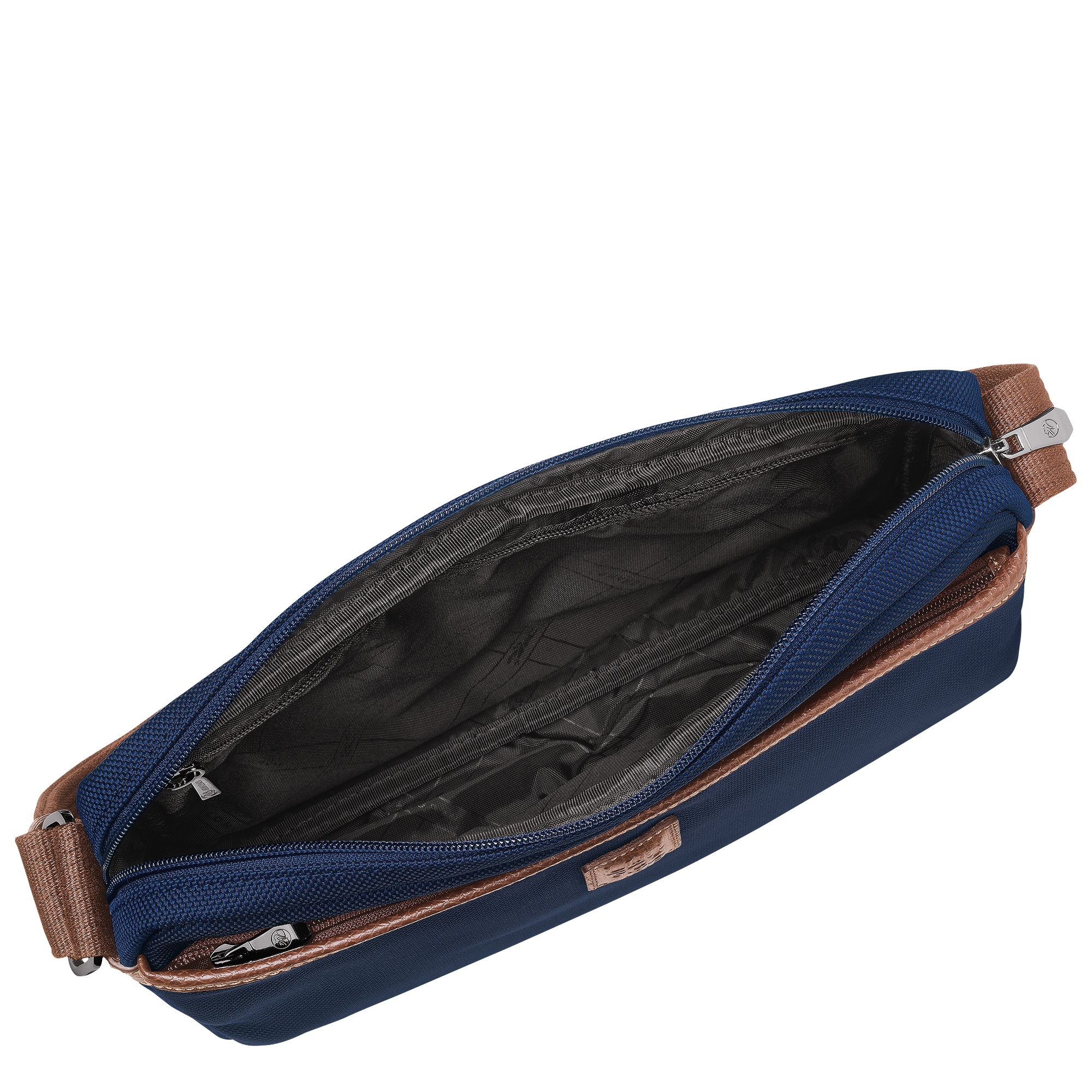 Boxford M Camera bag Blue - Recycled canvas | Longchamp US