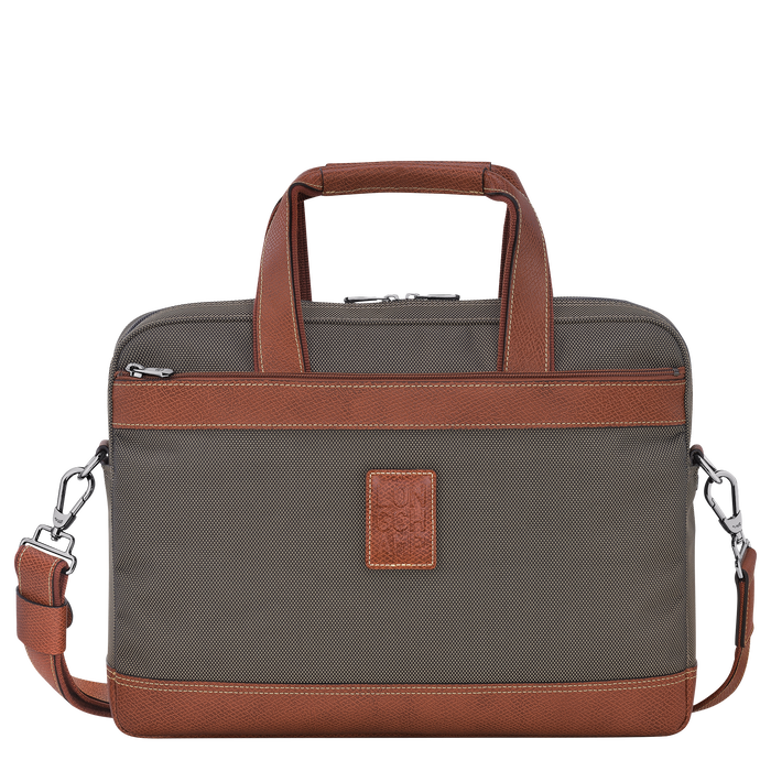 Briefcase S Boxford Brown (L1486080042) | Longchamp US