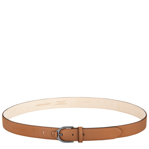 Longchamp 3D Ladies' belt Natural - Leather | Longchamp GB