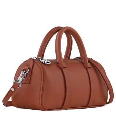 Daylong S Handbag Cognac - Leather | Longchamp US