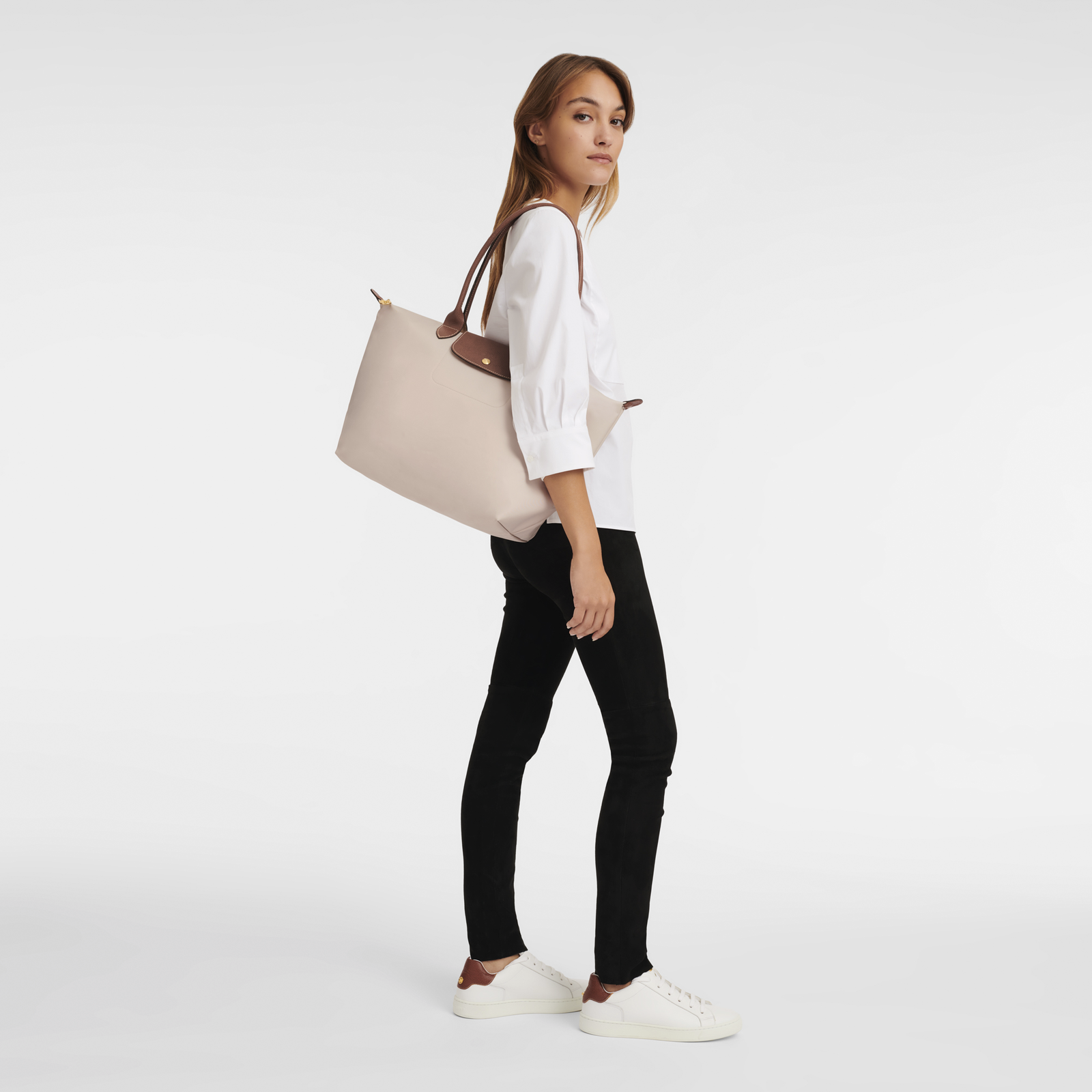 Le Pliage Original L Tote bag Paper - Recycled canvas (L1899089P71 ...
