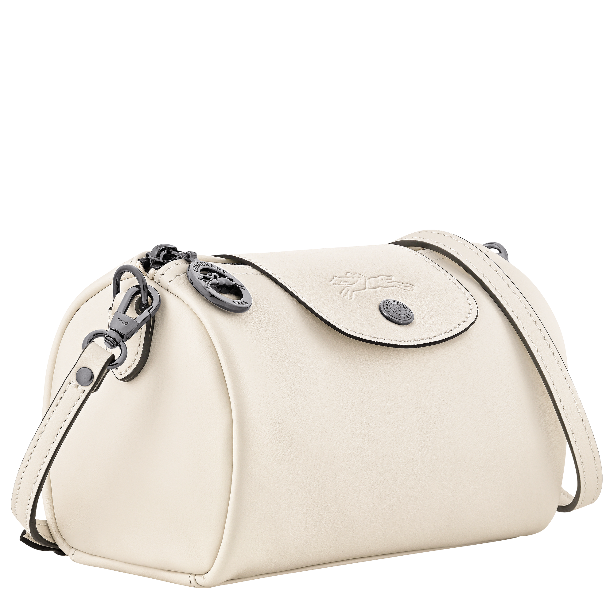Le Pliage Xtra XS Crossbody bag Ecru - Leather | Longchamp SG