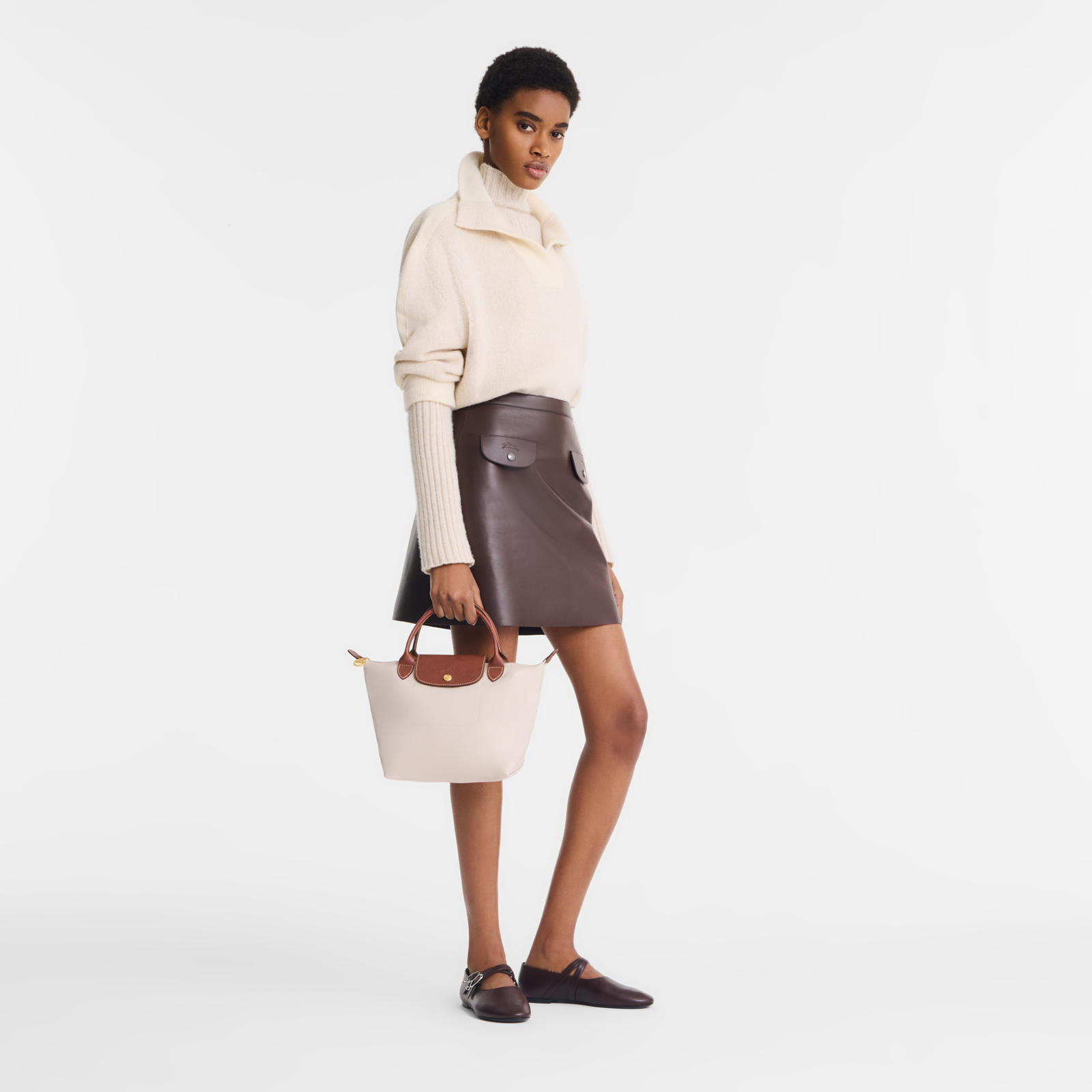 Le Pliage Original S Handbag Paper - Recycled canvas (L1621089P71 ...