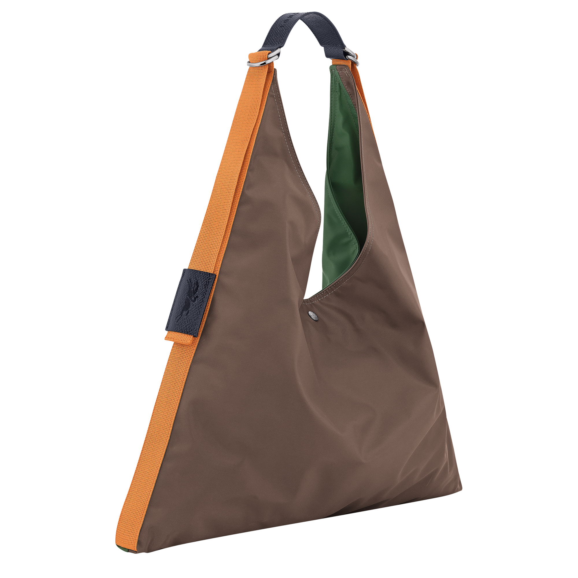 Re-Play XL Shoulder bag British Green/Terra - Canvas | Longchamp US