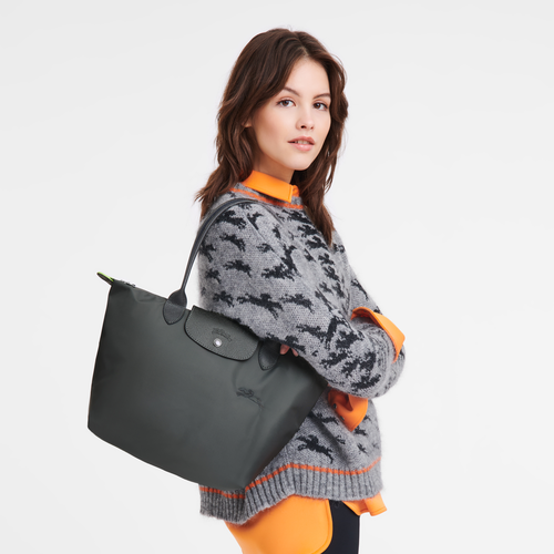 Tote bag M Le Pliage Green Graphite (L2605919P66) | Longchamp EN