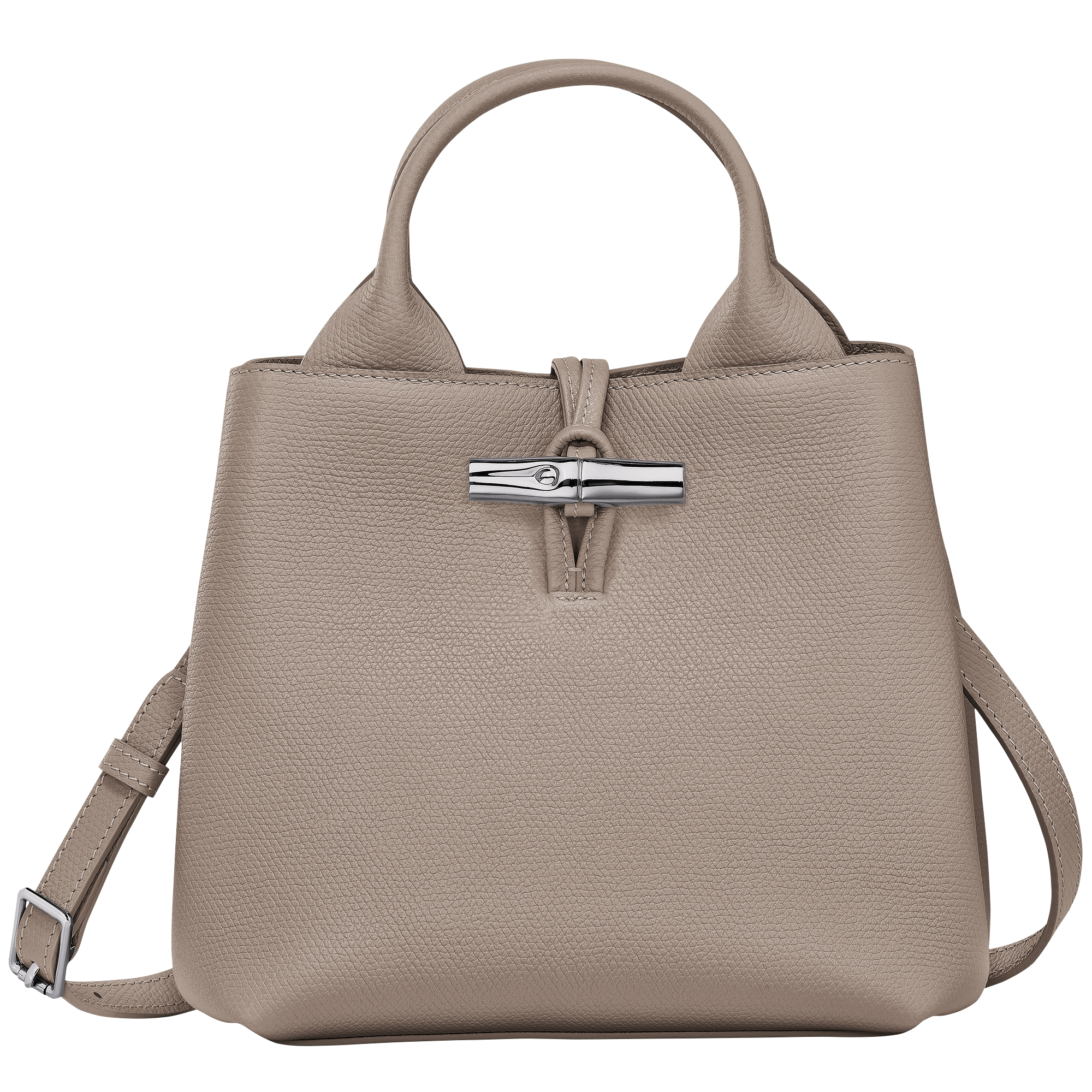 Le Roseau S Handbag Clay - Leather | Longchamp US