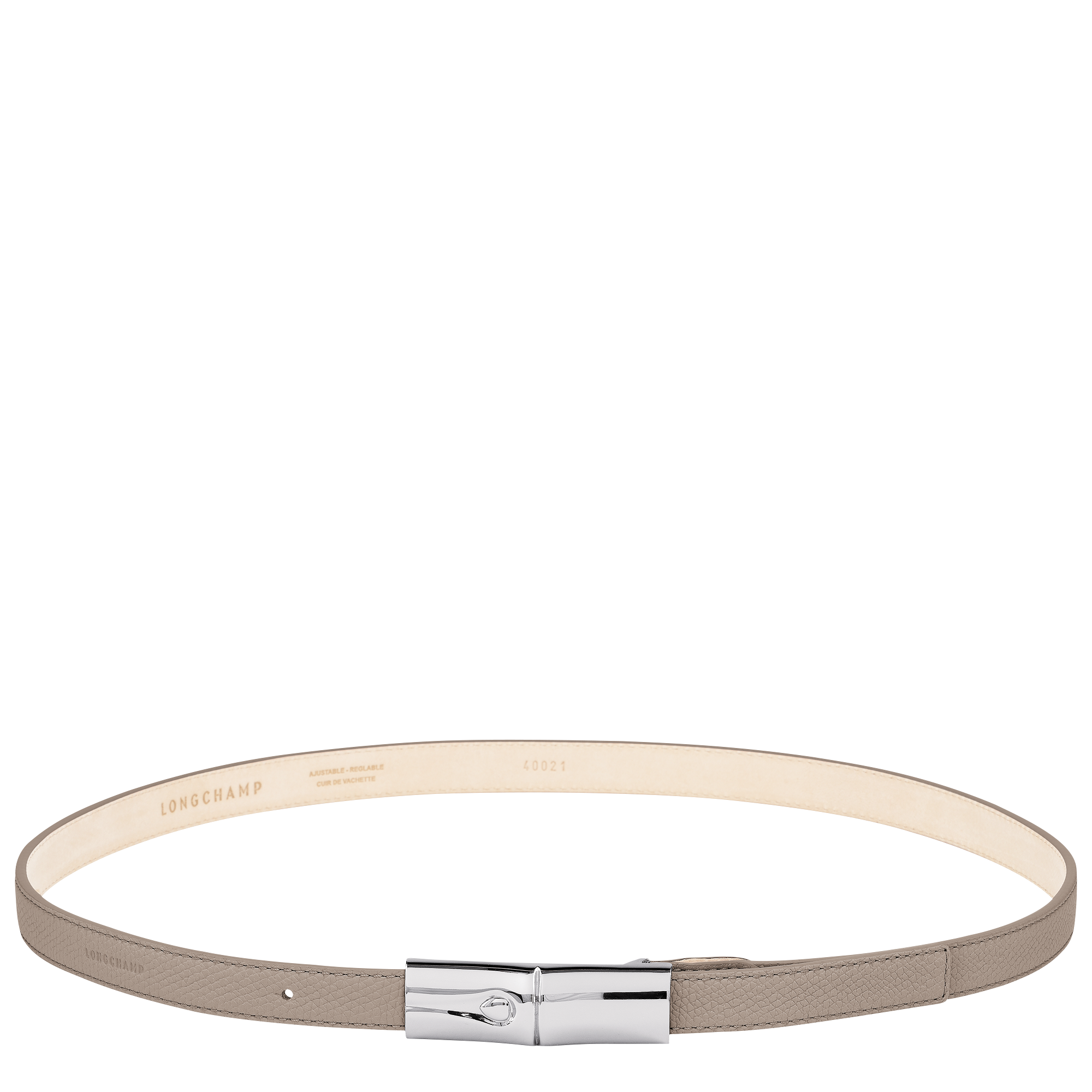 Le Roseau Ladies' belt Clay - Leather | Longchamp IN