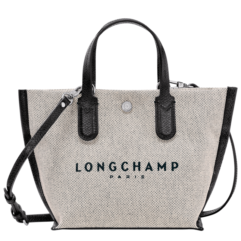 Essential 手提包 XS 亞麻色 - 帆布 | Longchamp TW