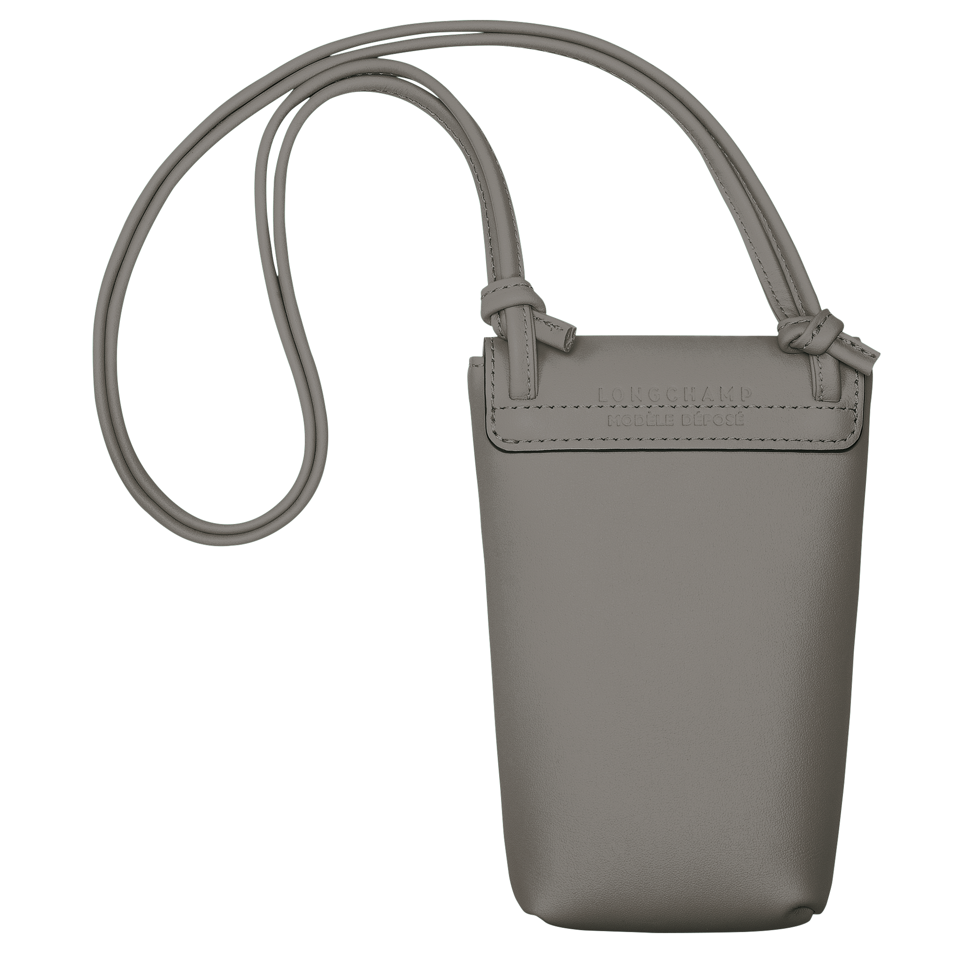 Le Pliage Xtra Phone case with leather lace Turtledove - Leather ...