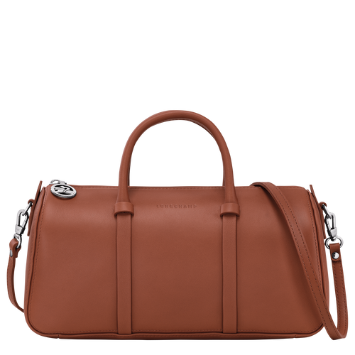 Daylong M Handbag Cognac - Leather | Longchamp US