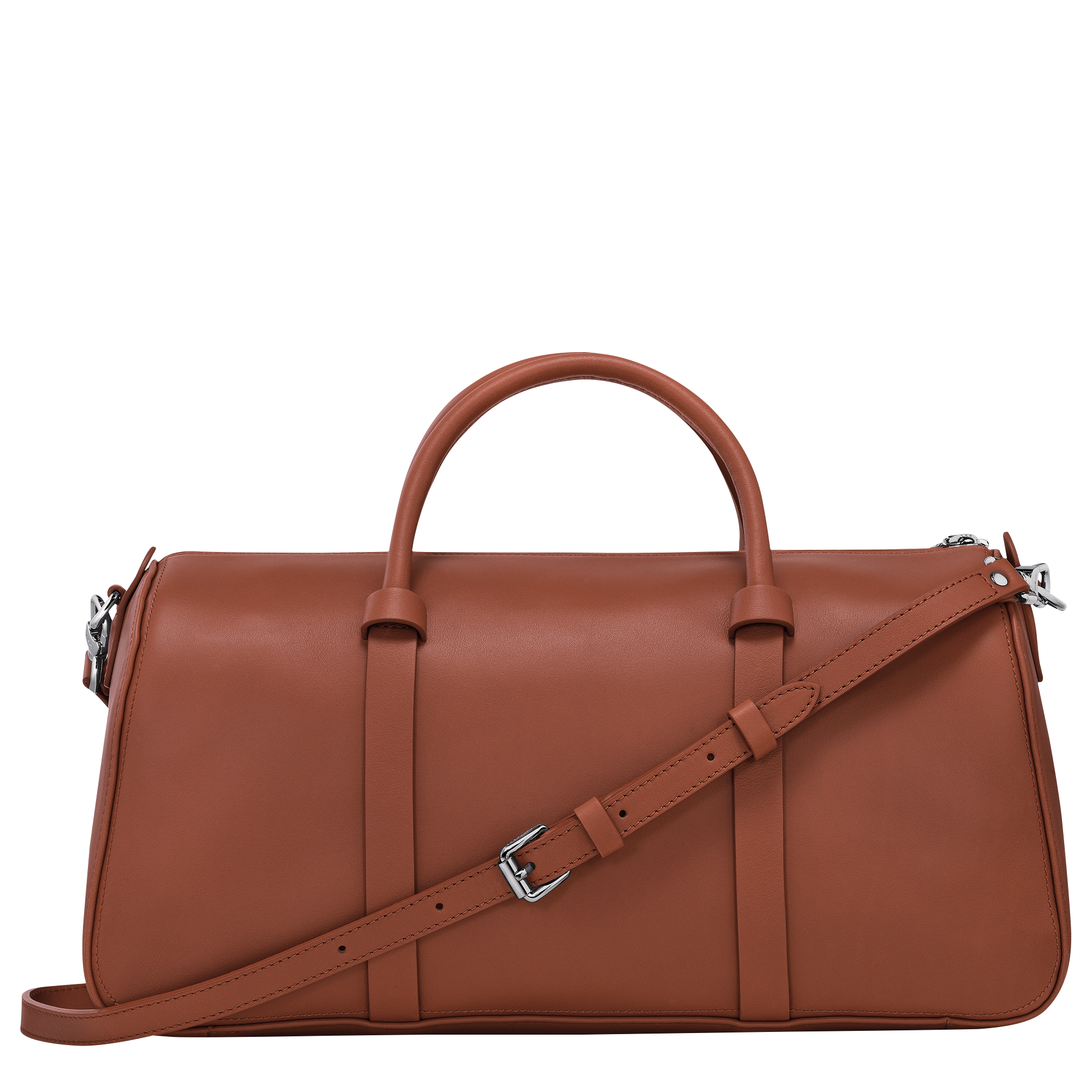 Sac à main L Daylong Cuir - Cognac | Longchamp FR