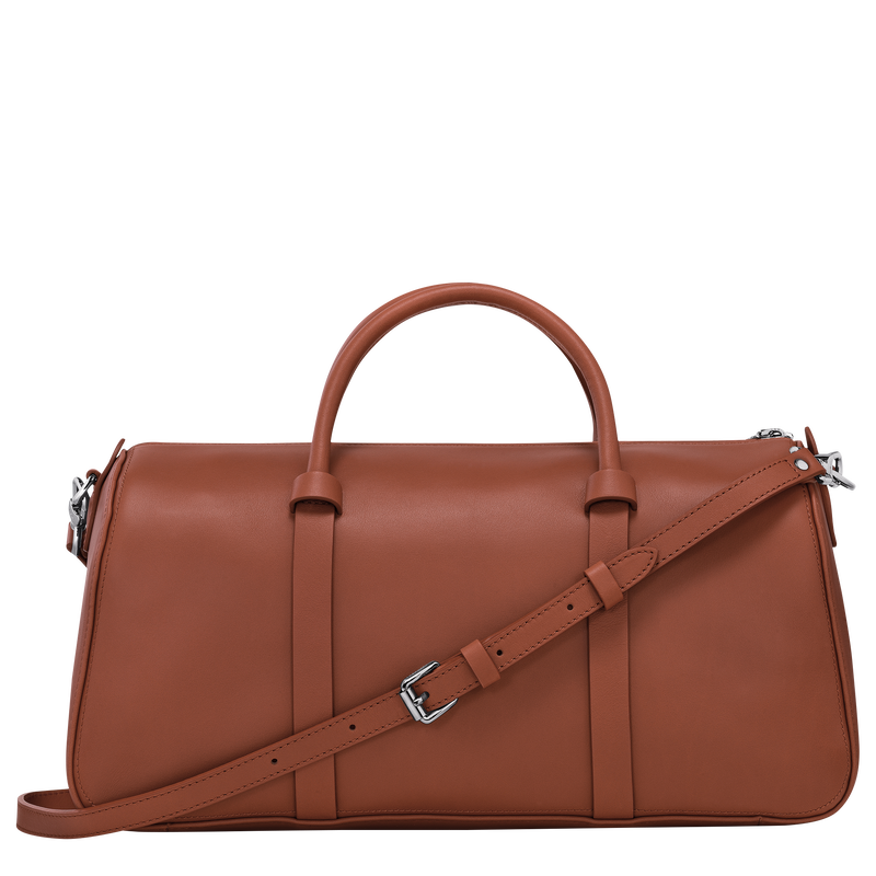 Daylong L Handbag Cognac - Leather | Longchamp US