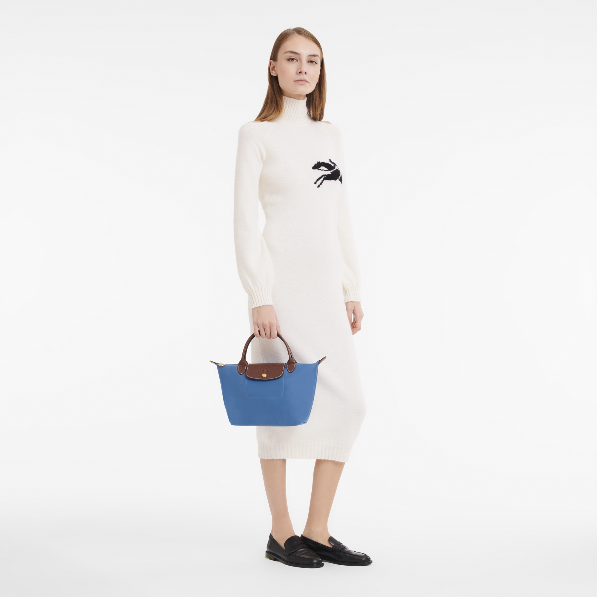 Le Pliage Original S Handbag Cobalt - Recycled canvas (L1621089P78 ...