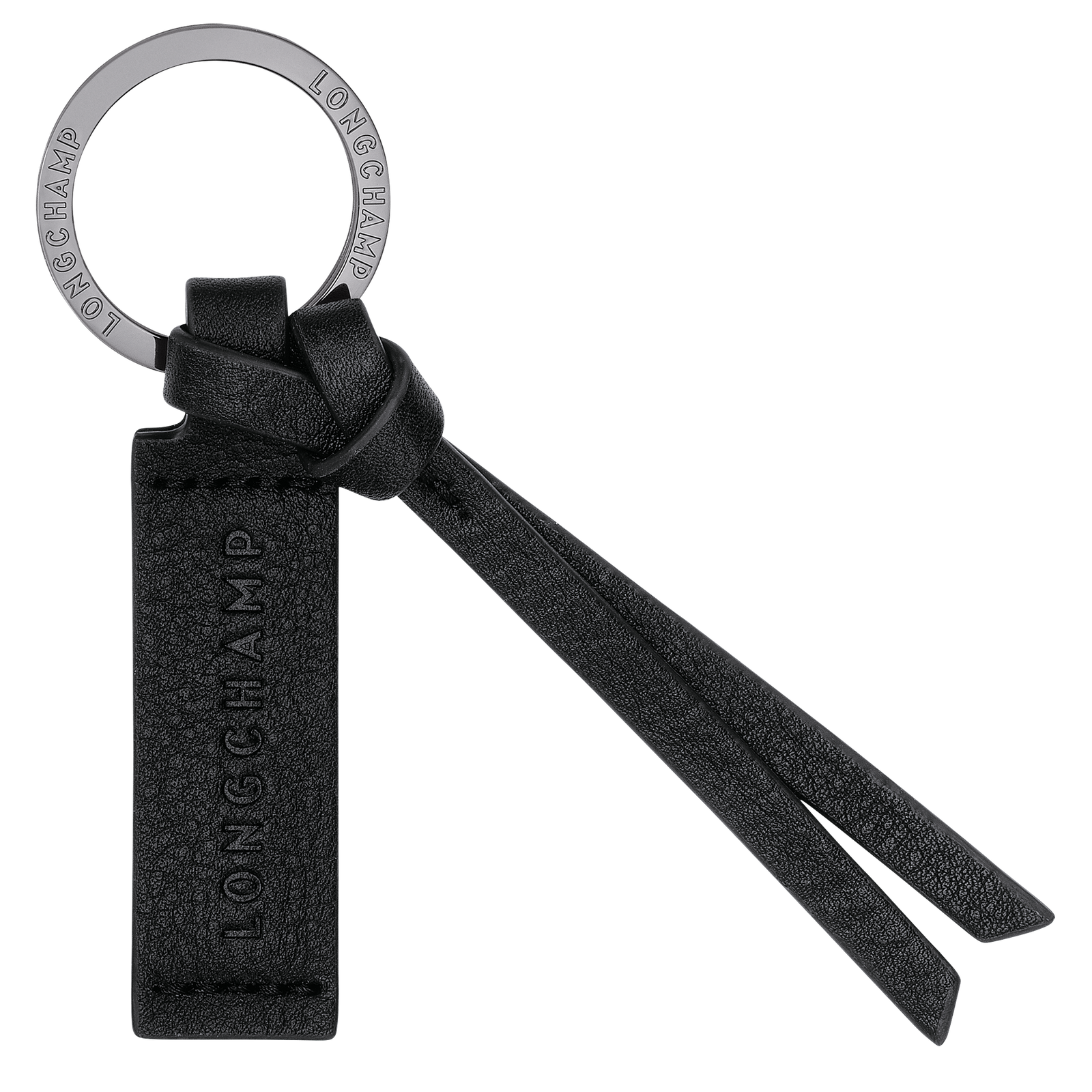 Longchamp 3D Key rings Black - Leather (36059HCV001) | Longchamp FI
