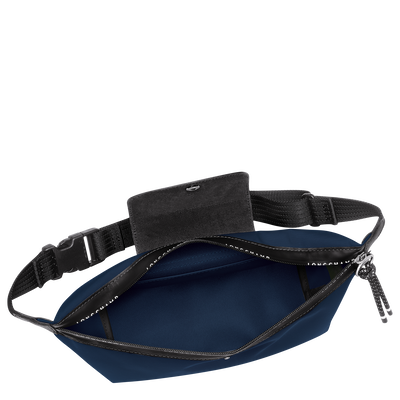 Le Pliage Collection M Belt bag Navy - Canvas | Longchamp US