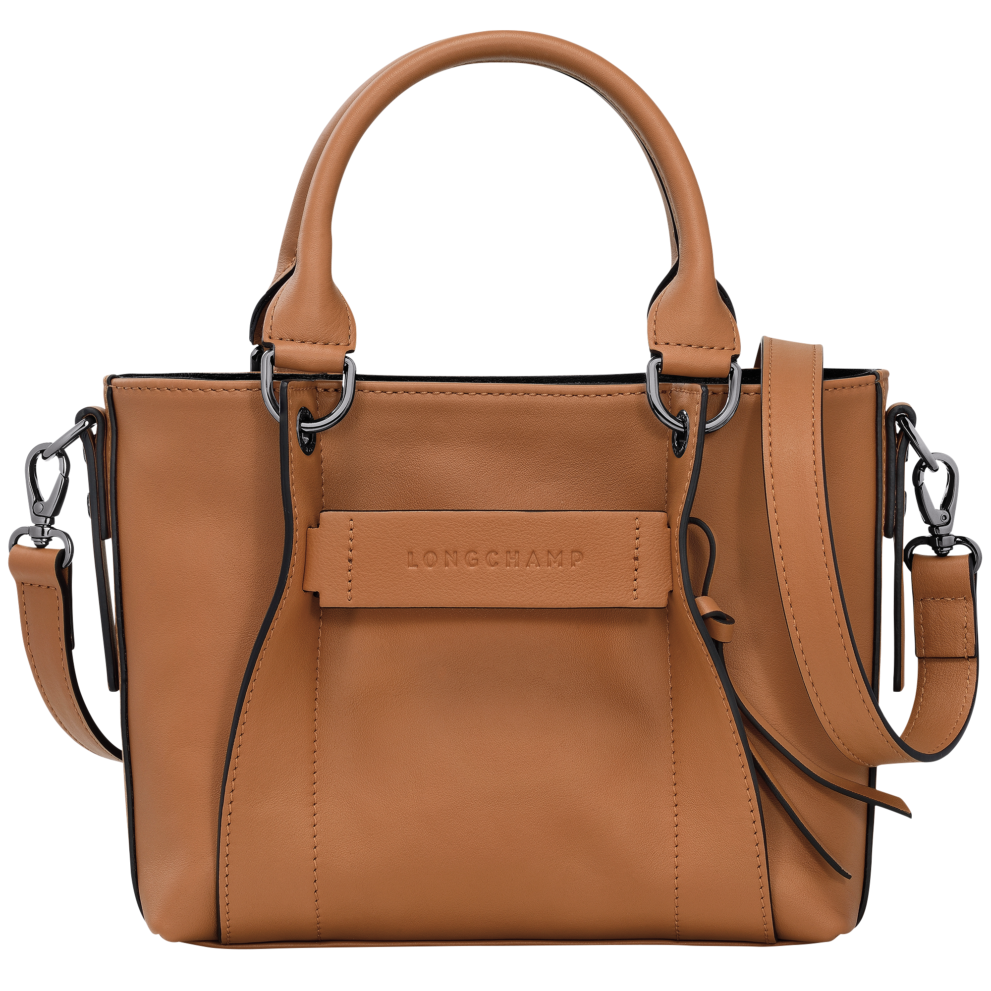 Longchamp 3D S Handbag Natural - Leather | Longchamp SG