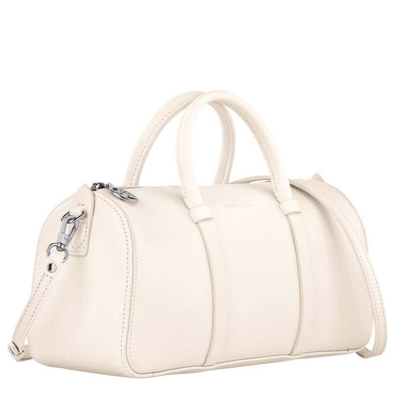 Daylong M Handbag Ecru - Leather | Longchamp US