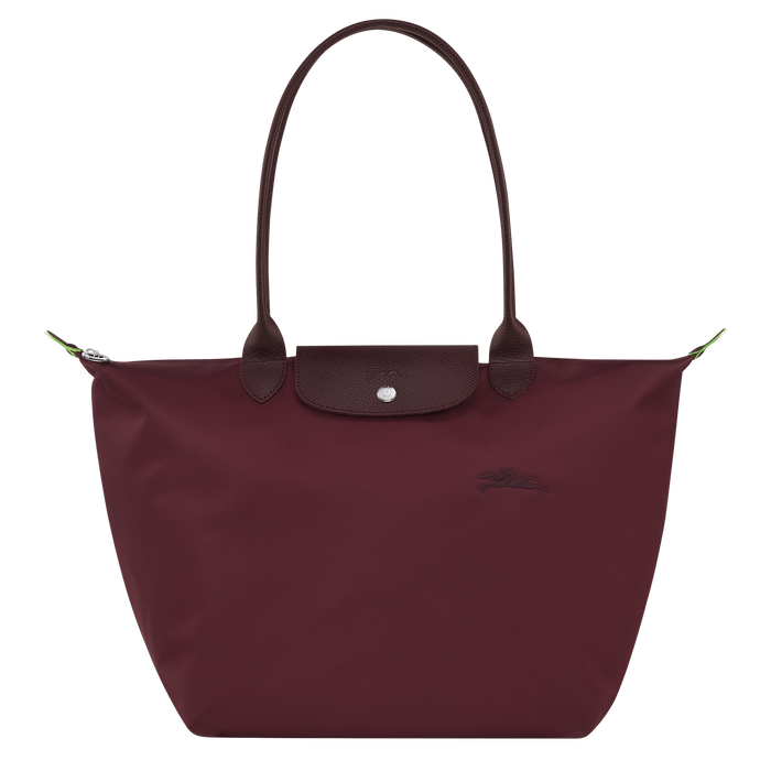 Bolso de hombro L Le Pliage Green Burdeos (L1899919009) | Longchamp EN