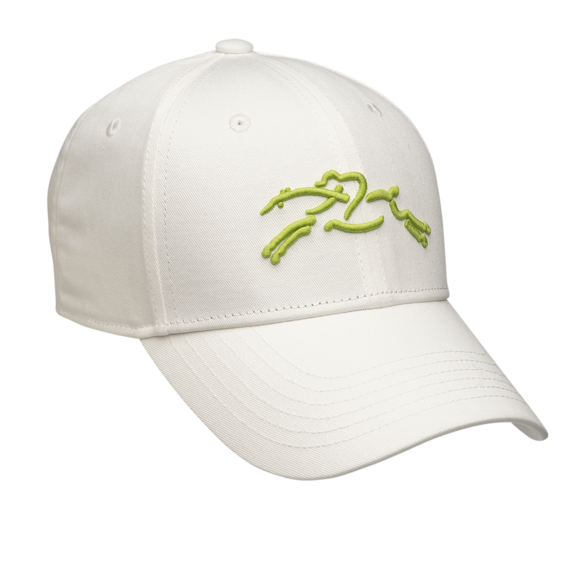 Solid cap White - Organic cotton | Longchamp US