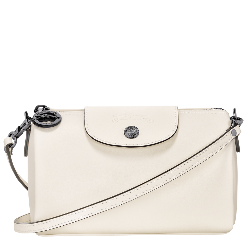 Le Pliage Xtra XS Crossbody bag Ecru - Leather | Longchamp SG