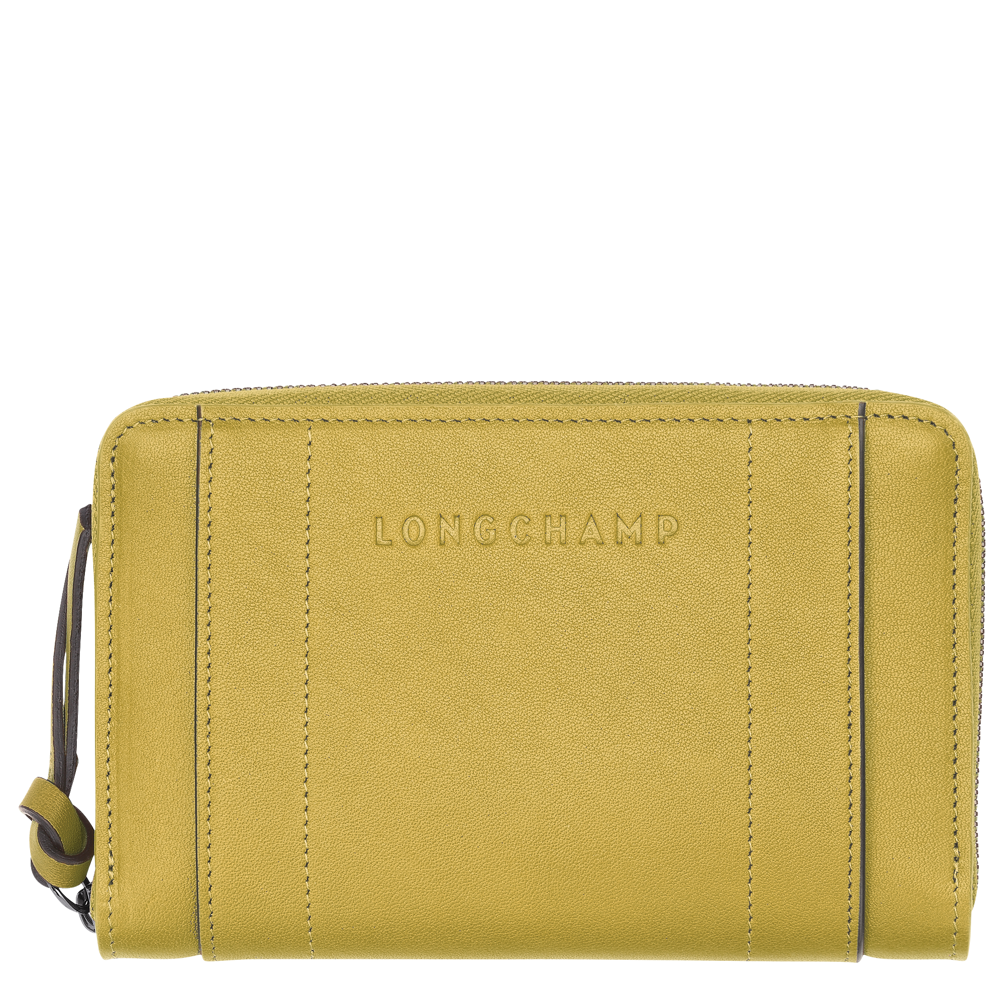 Longchamp 3D Wallet Ginger - Leather | Longchamp IN