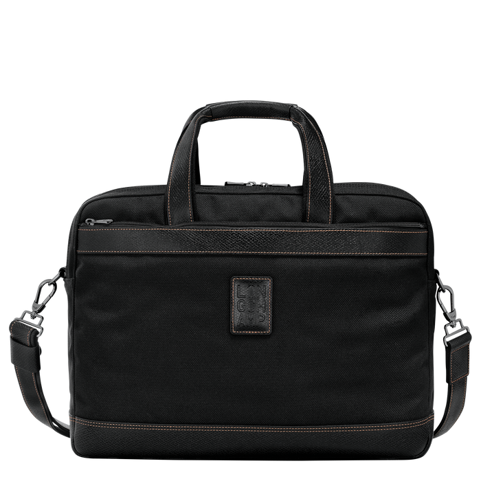 Briefcase L Boxford Black (L1487080001) | Longchamp US