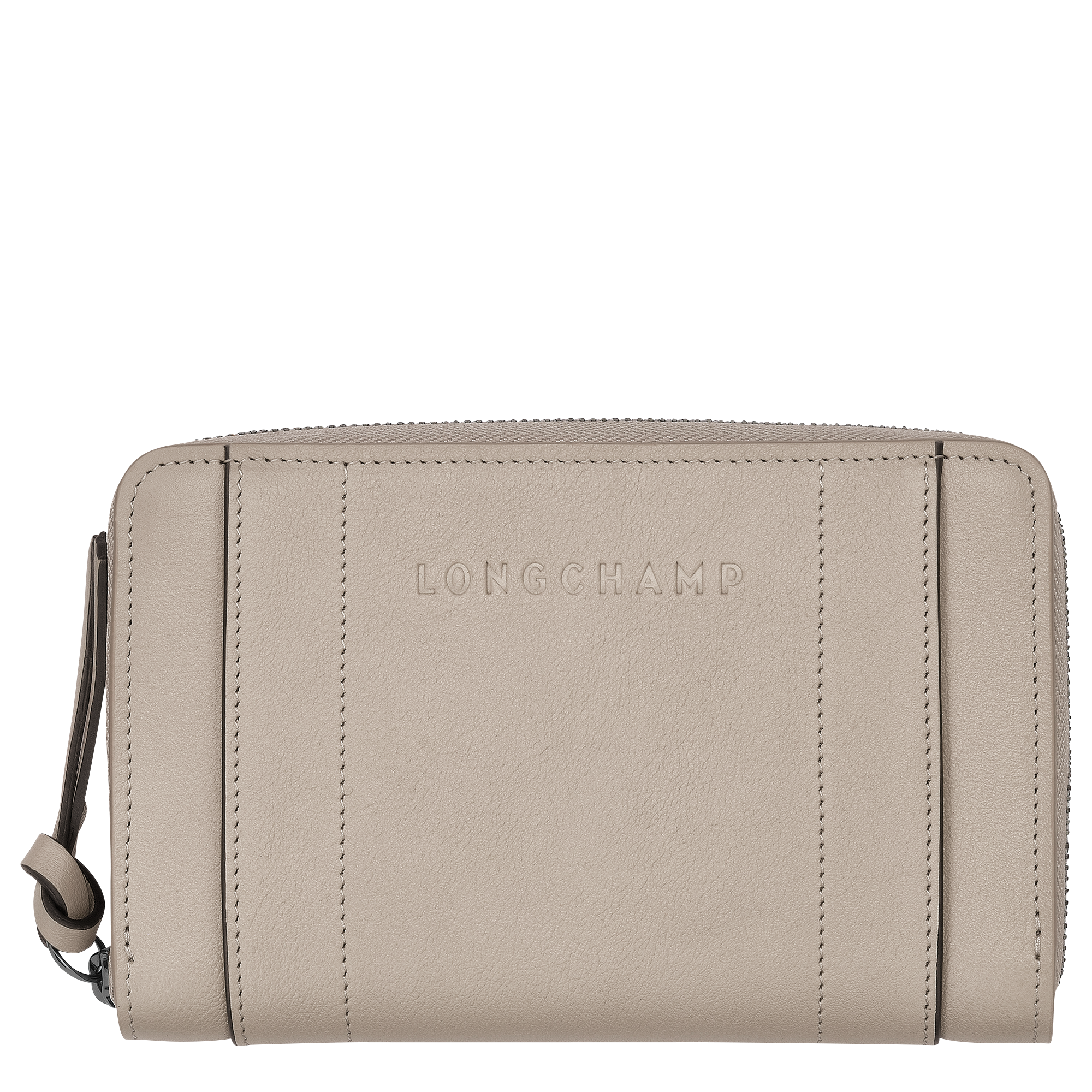 Longchamp 3D Wallet Clay - Leather | Longchamp US