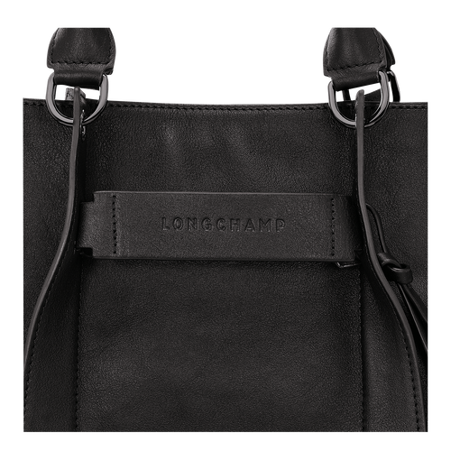 Longchamp 3D L Handbag Black - Leather | Longchamp US