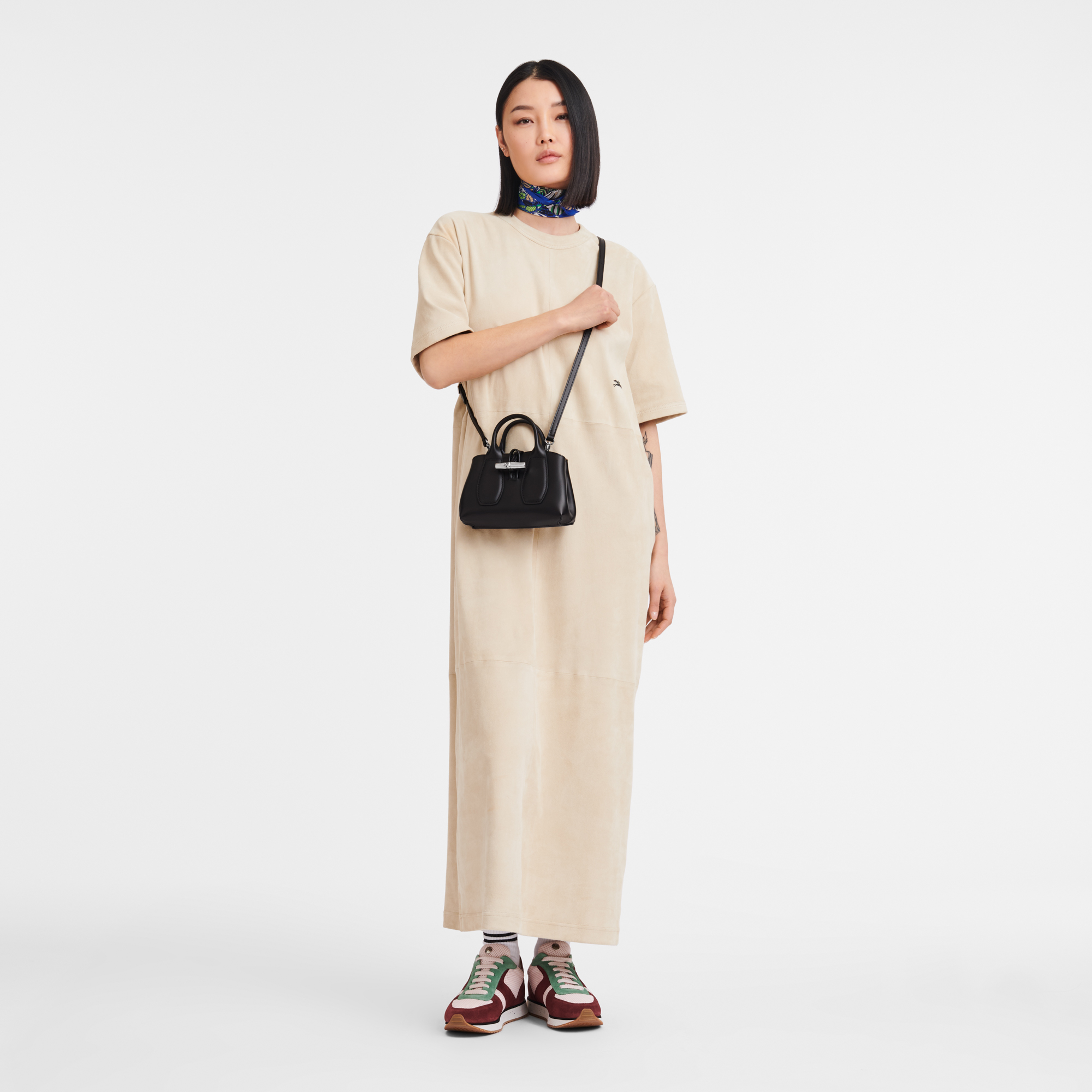 Le Roseau XS Handbag Black - Leather | Longchamp EN