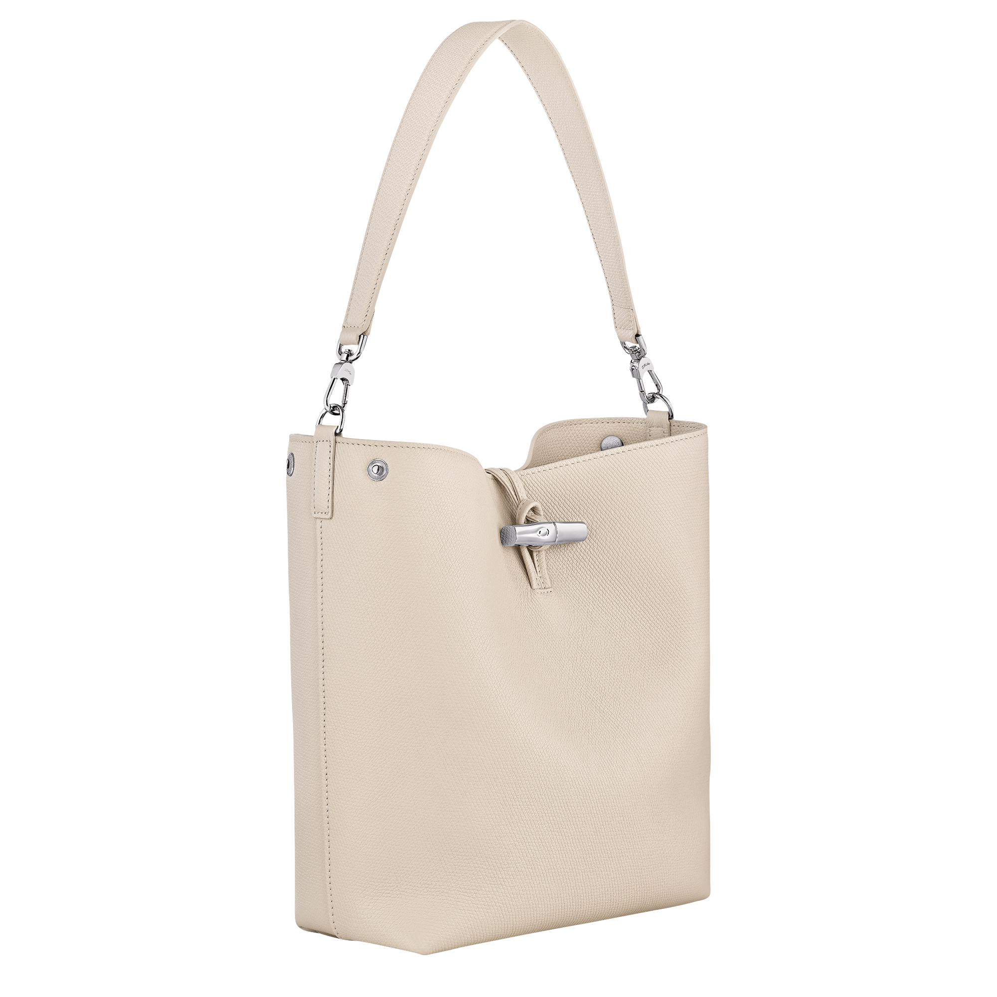 Le Roseau M Shoulder bag Paper - Leather | Longchamp US