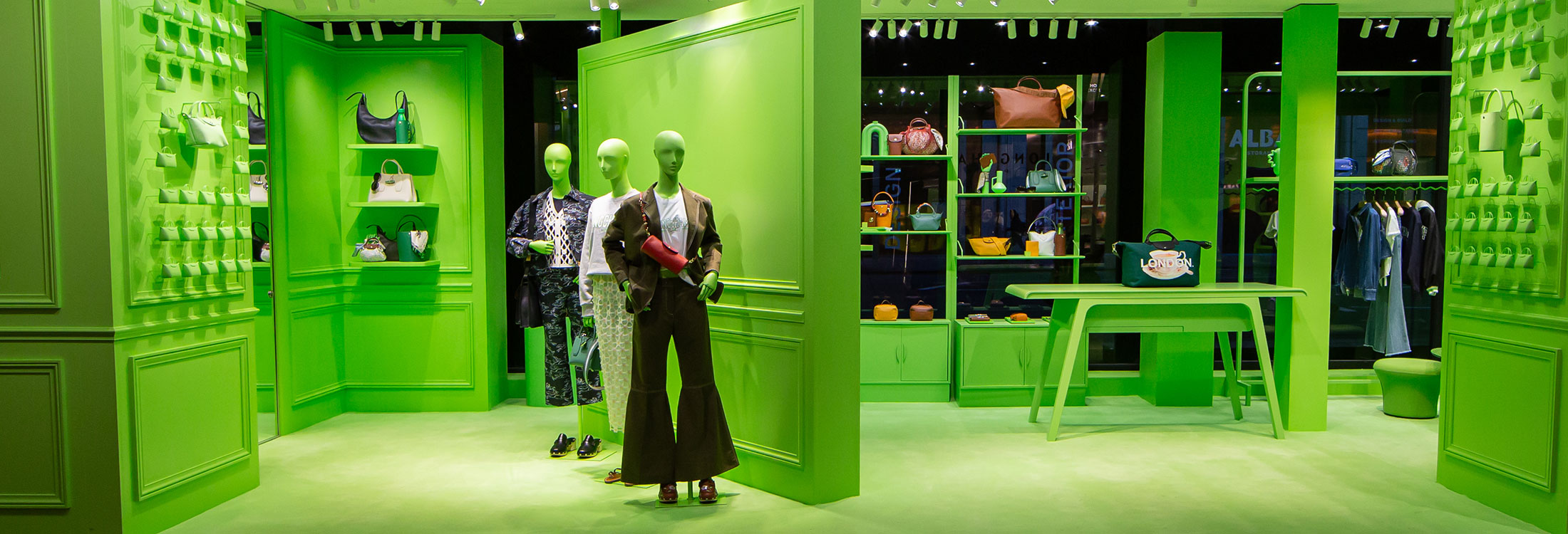 Harrods Pop-up Longchamp London
