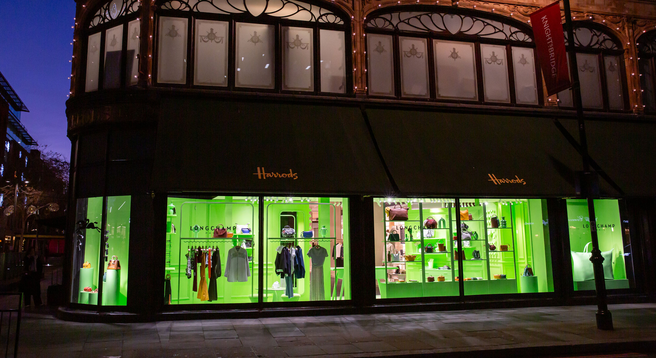 Harrods Pop-up Longchamp London